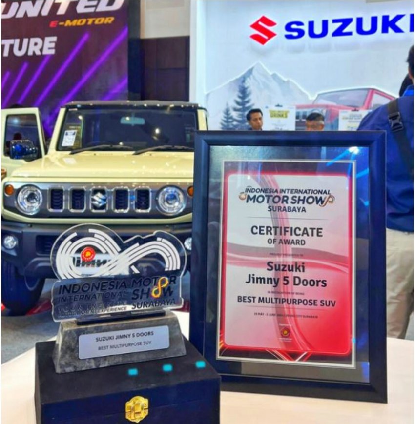 Wow, 75 SPK & Penghargaan IIMS Surabaya 2024 Sukses Diraih UMC Suzuki Wow, 75 SPK & Penghargaan IIMS Surabaya 2024 Sukses Diraih UMC Suzuki
